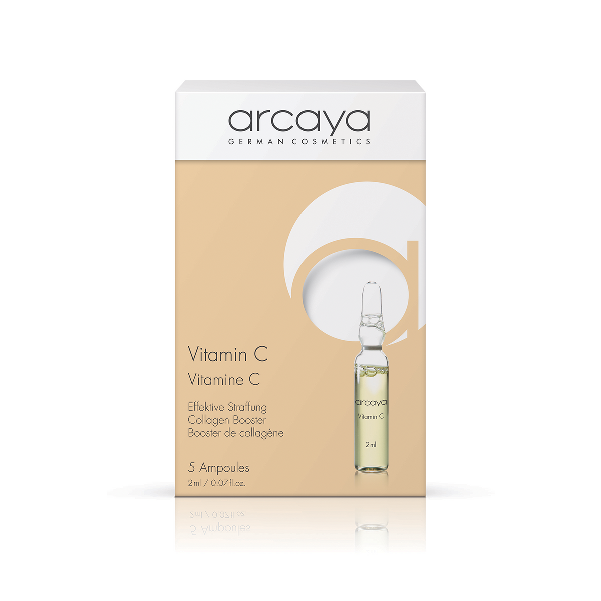 Vitamin C Collagen Booster Ampoule Serum |arcaya Professional Skincare ...